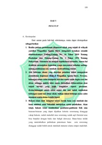 PERTIMBANGAN HAKIM DALAM MEMUTUS PERKARA DISPENSASI NIKAH PASCA BERLAKUNYA UNDANG-UNDANG NO. 16 ...